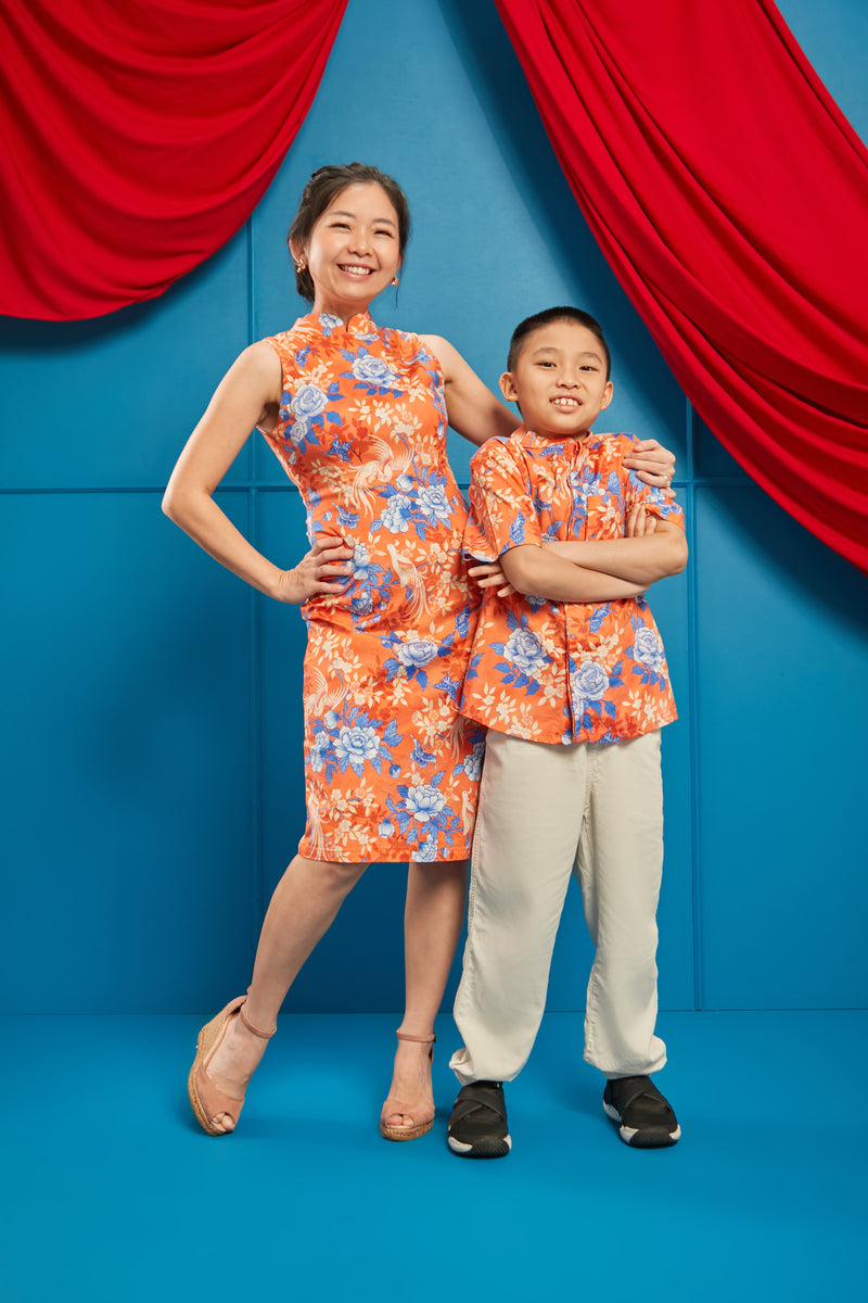 BIRDS & BUTTERFLY Boy Shirt – ANS.EIN