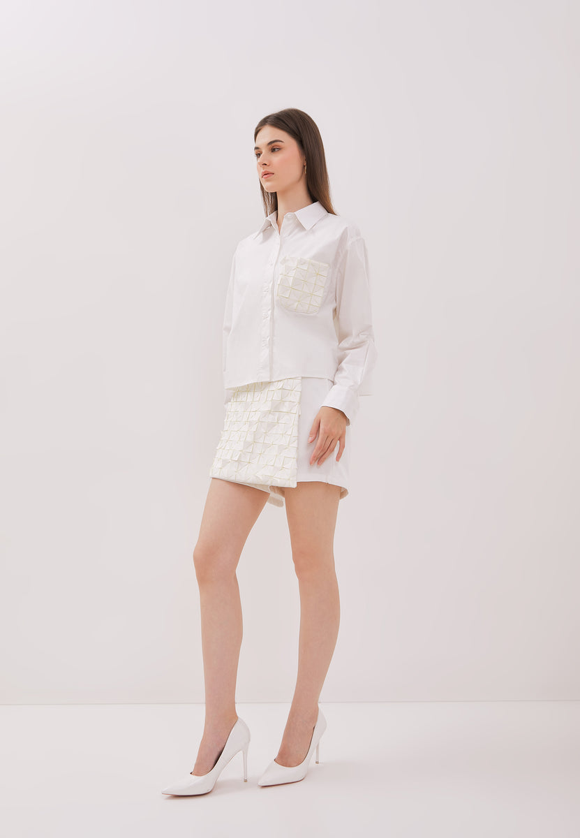 ORIGAMI White Shirt – ANS.EIN