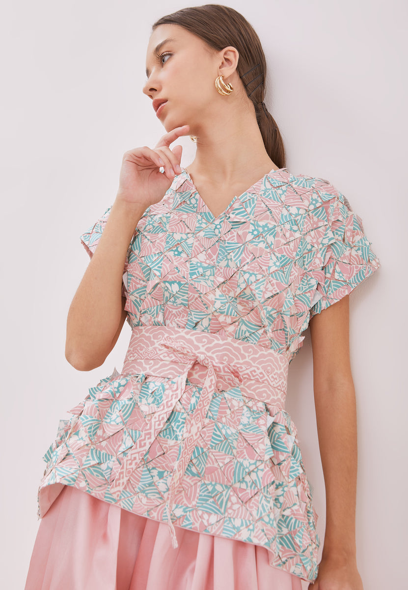 ORIGAMI Pastel Multiway Top – ANS.EIN