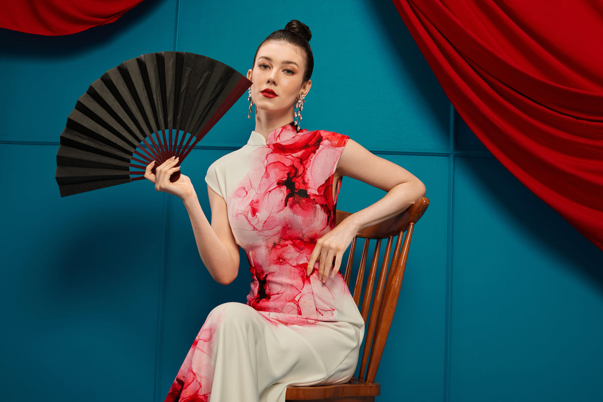 PEONIES Maxi Mermaid Dress – ANS.EIN