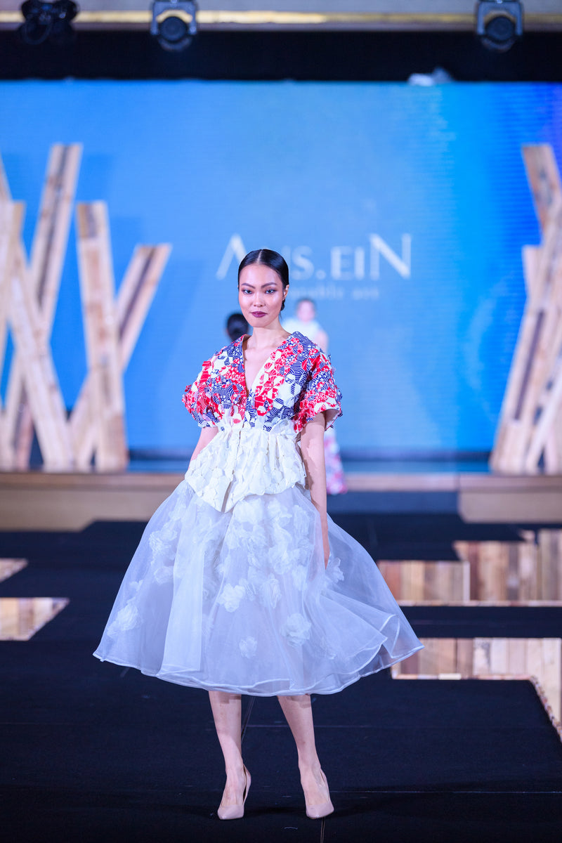 TREASHURE Floral Skirt – ANS.EIN